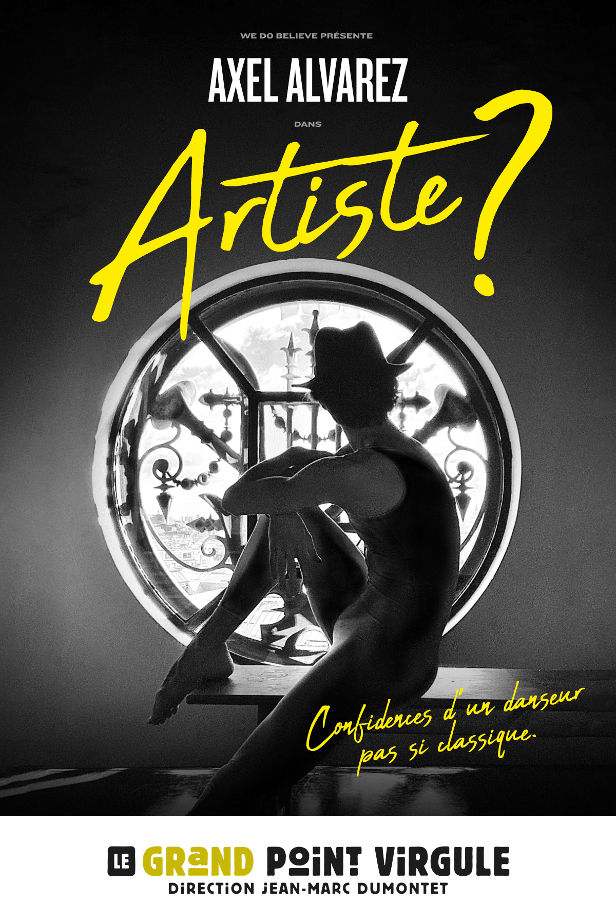 AXEL ALVAREZ DANS "ARTISTE ?" - Théâtre Le Grand Point Virgule